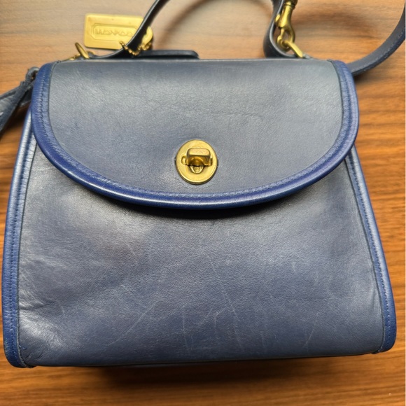 Coach | Bags | Vintage Coach Regina 9985 In Blue | Poshmark